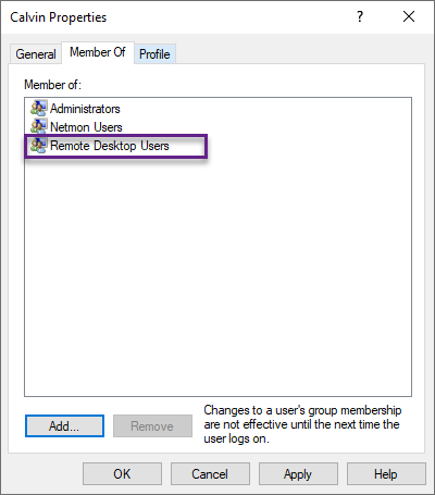 Remote Desktop (RDP) - Workstation Setup